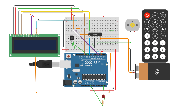 Circuit design Assignment 3 - Tinkercad