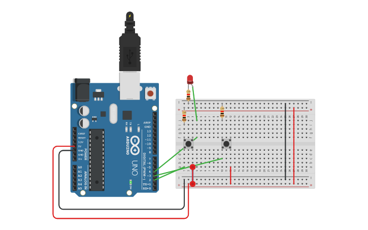 Circuit design Atividade 2 - Tinkercad