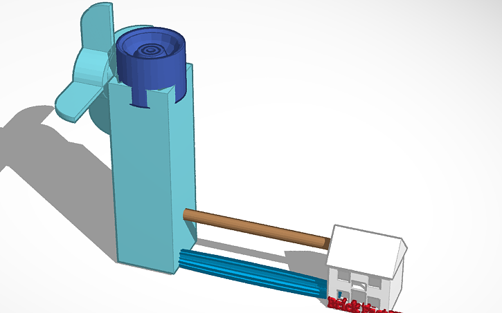 3D design Air Pollution Cleaner - Tinkercad