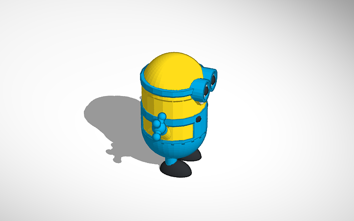 3D design MINION | Tinkercad