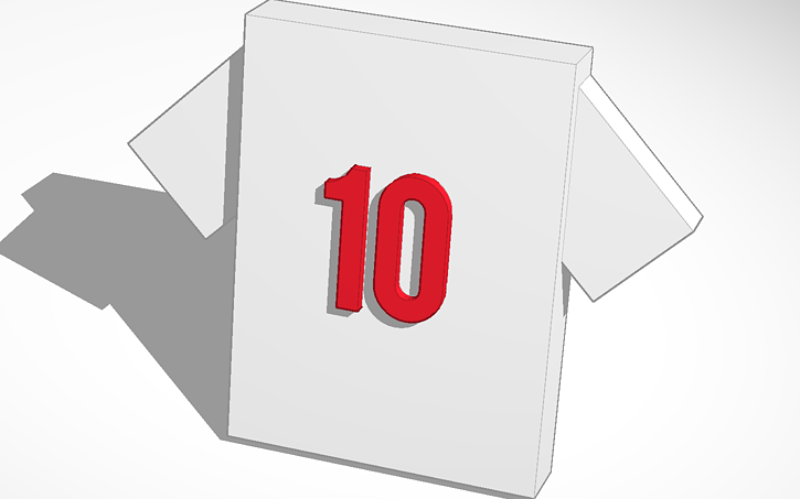 3D design Eli Manning jersey | Tinkercad