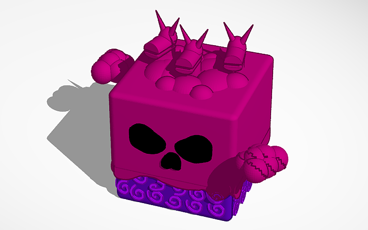 3D design Venom Fruit - Tinkercad