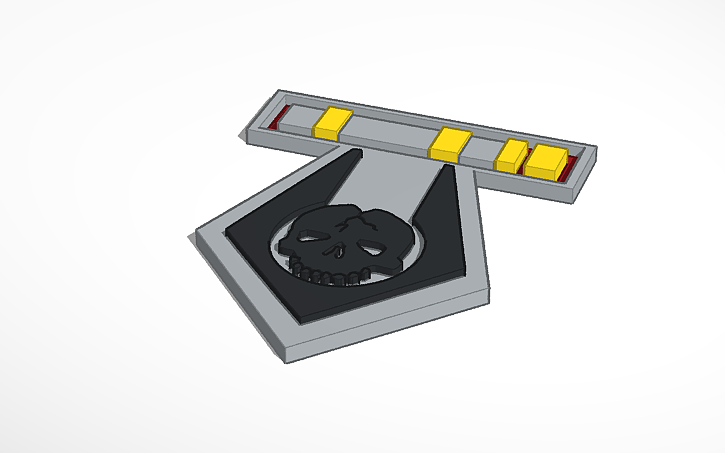 3D design Combine Elite Logo - Tinkercad