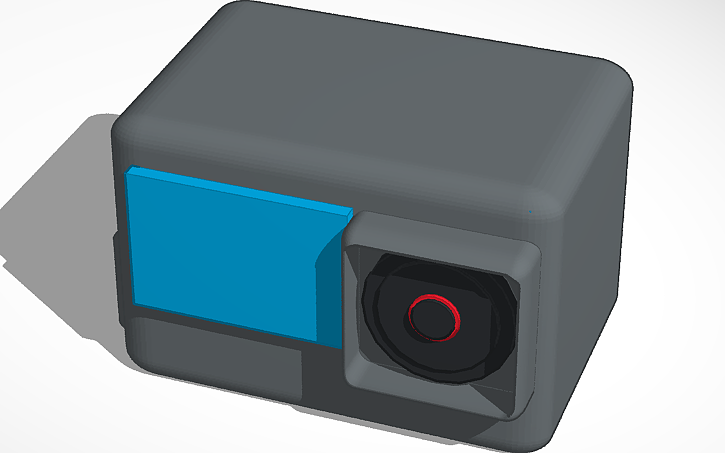 3D design GO-PRO - Tinkercad