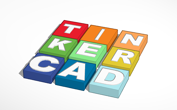 3D design Tinkercad Logo | Tinkercad
