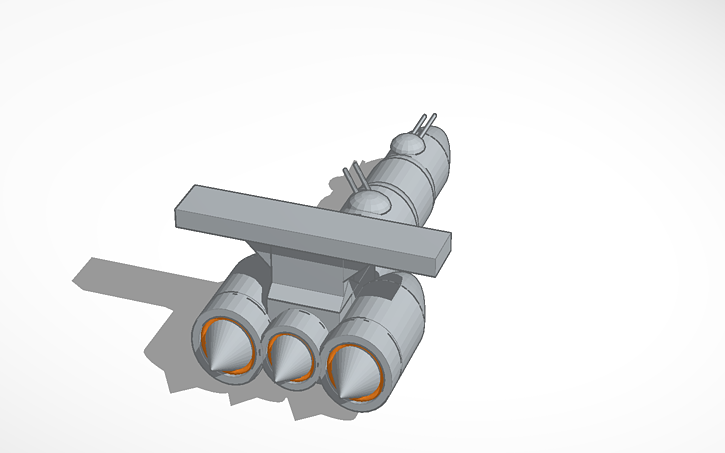 3D design Spaceship | Tinkercad