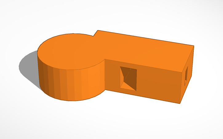 3D design Zip tie hood - Tinkercad