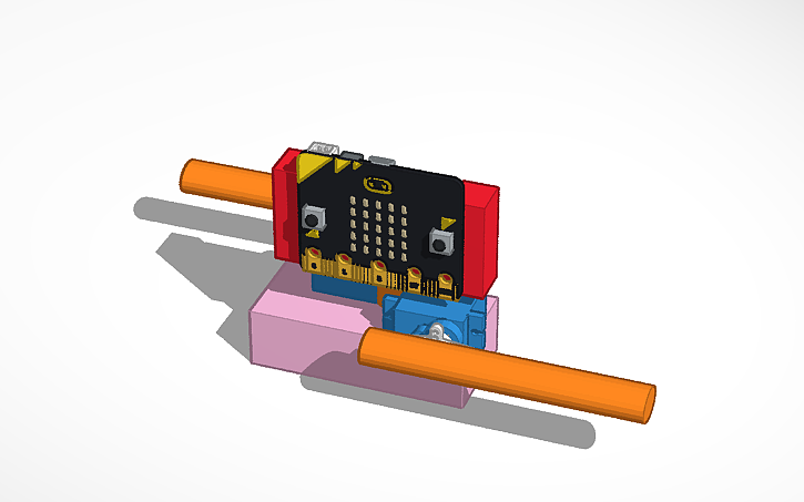 3D design Parking bar - Tinkercad