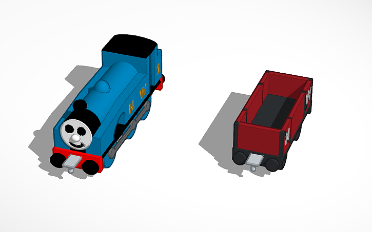 3D design Rev. W. Awdry Thomas - Tinkercad