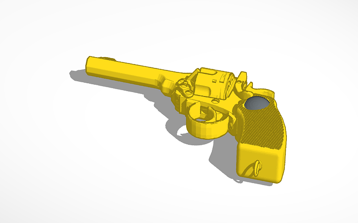 3d Design Revolver Tinkercad