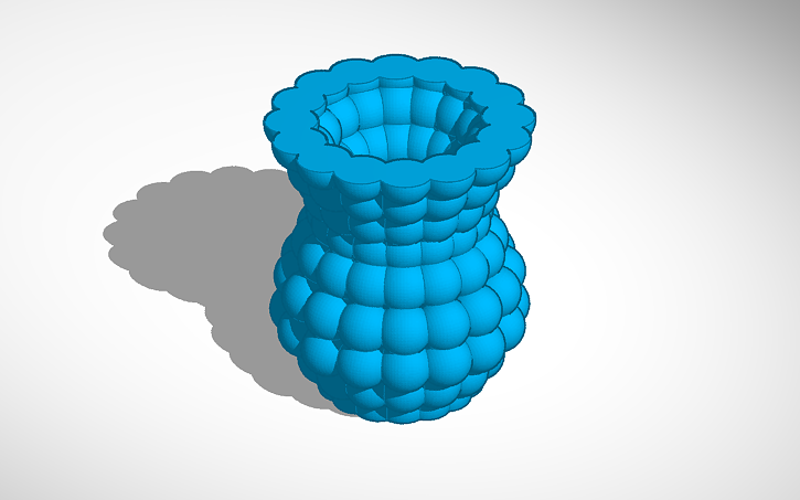 3D design Vase | Tinkercad