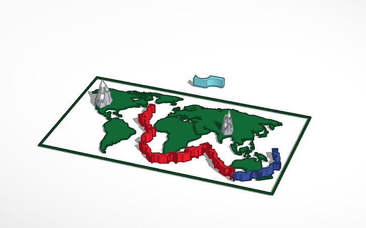3D design Copy of World Model | Tinkercad
