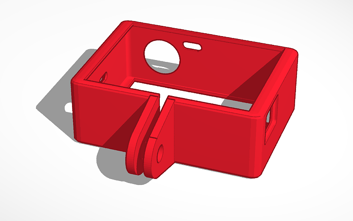 3D design GoPro_case | Tinkercad
