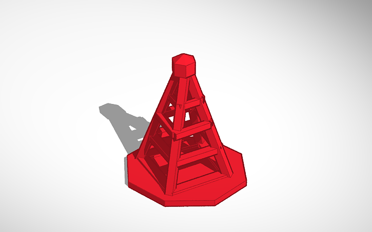 3D design Radio Tower - Tinkercad