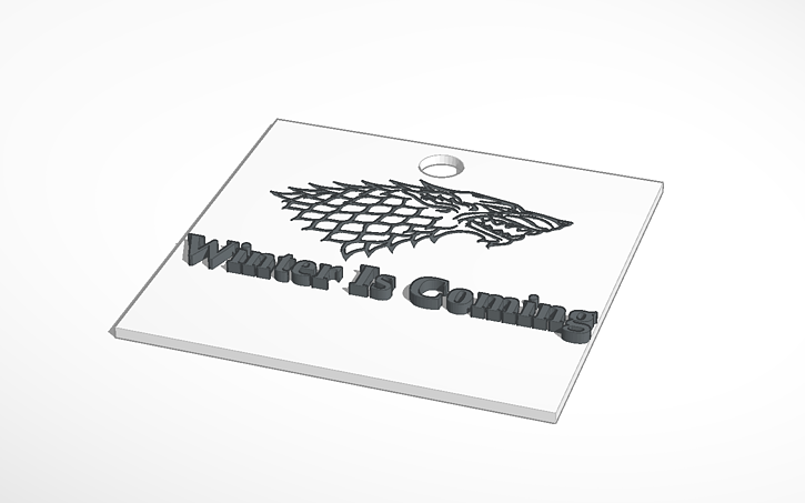 3D design Stark Banner | Tinkercad
