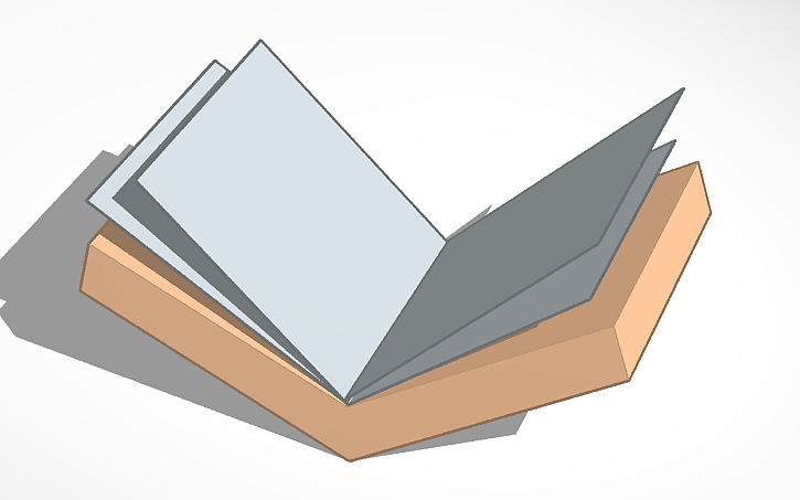 3D design Copy of Book Book Book - Tinkercad