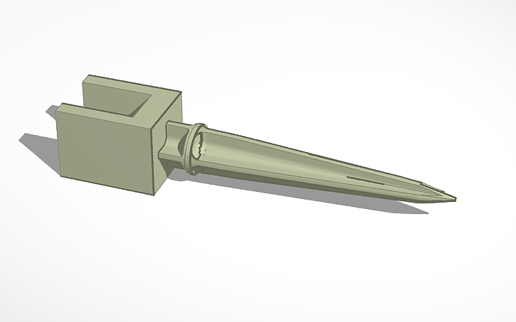 3D design Sign Lawn Stake | Tinkercad
