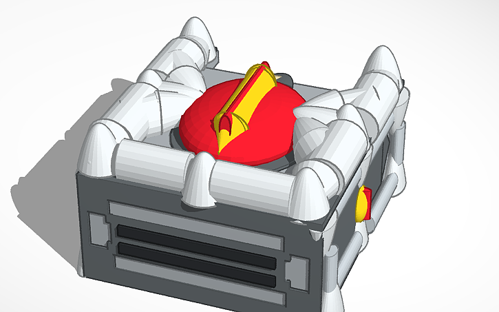 3D design Buddy Fight Dark Core Deck Case - Tinkercad