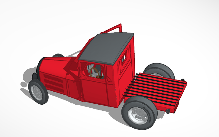 3D design Hot Rod | Tinkercad