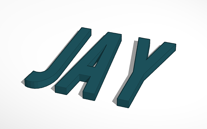 3D design jay - Tinkercad