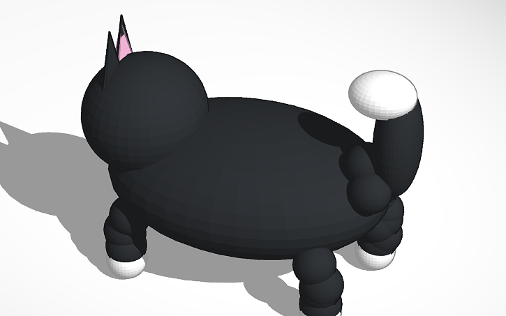 3d Design Cat Tinkercad