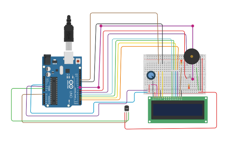 Circuit design Copy of Copy of GUY PROJECTT - Tinkercad