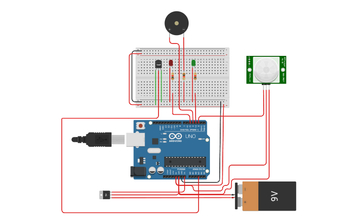 Circuit design LAB EXAM - Q1 - Tinkercad