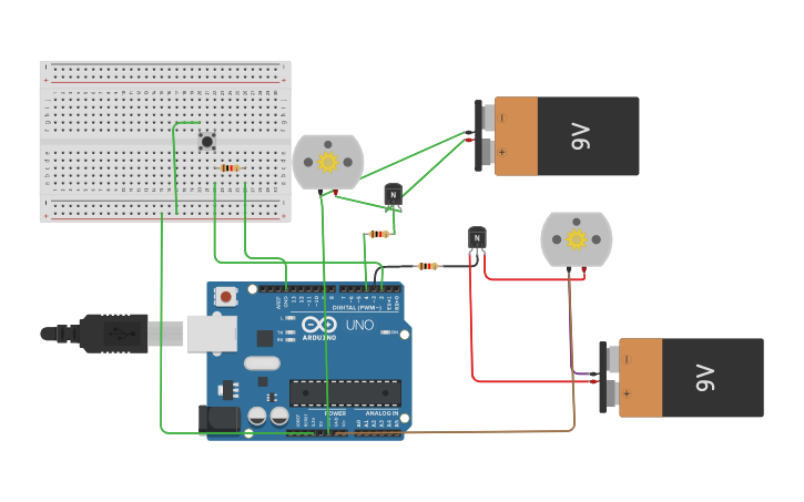 Circuit Design Dc Motor Speed Control Tinkercad