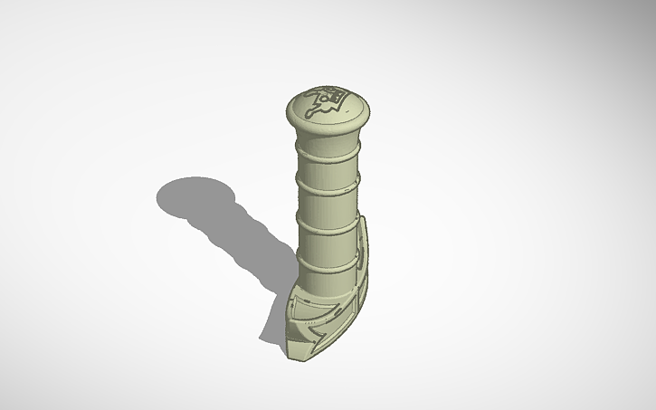 3D design Katana - Tinkercad