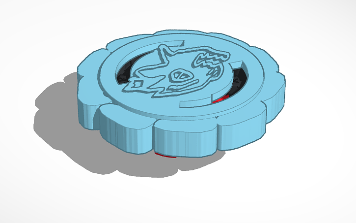 3D design Dizzy Doomut Full Beyblade - Tinkercad