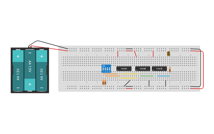 Circuit design Prueba 1 | Tinkercad