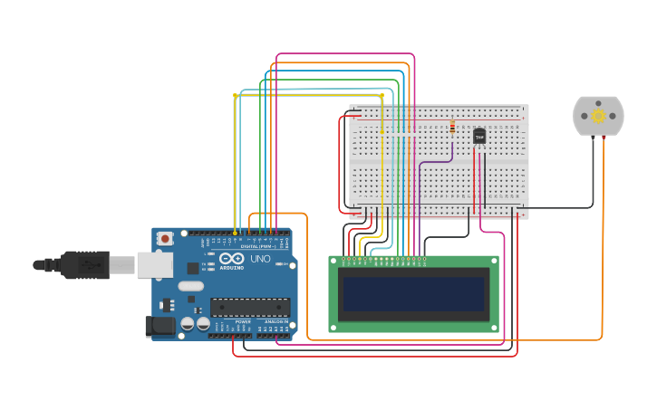 Circuit design Sensor Temp-Gaspar Elias Francisco Tomás - Tinkercad
