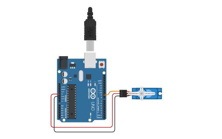 Circuit design Keep Alive - Tinkercad