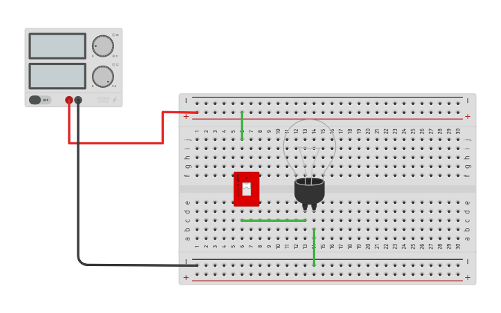 Circuit design Aula 1 - circuito básico | Tinkercad