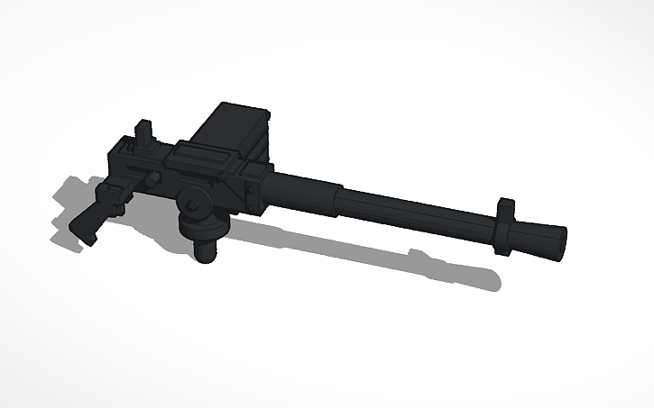 3D design M2HB - Tinkercad