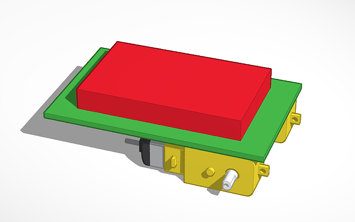 3d Design Chasis Vehículo Microbit Tinkercad