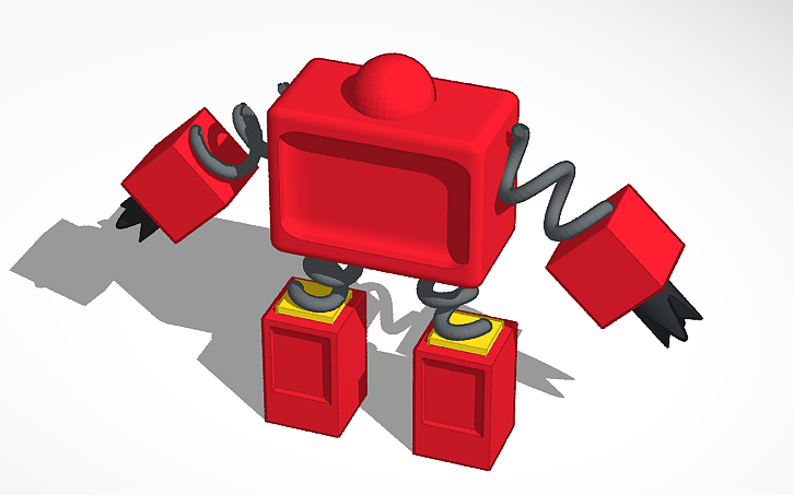 3d Design Copy Of Robot Tinkercad