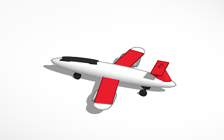 3D design AIRPLANE | Tinkercad