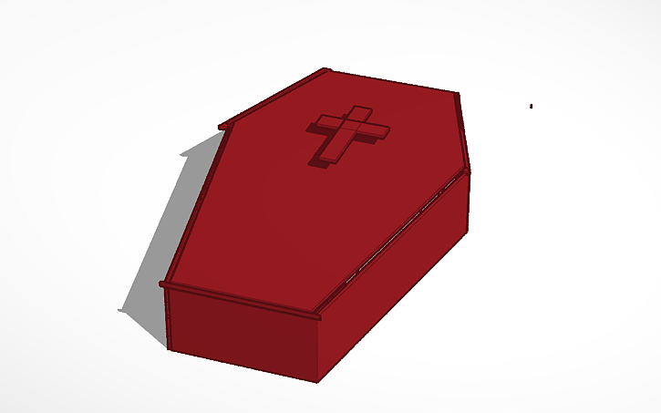 3D design COFFIN | Tinkercad
