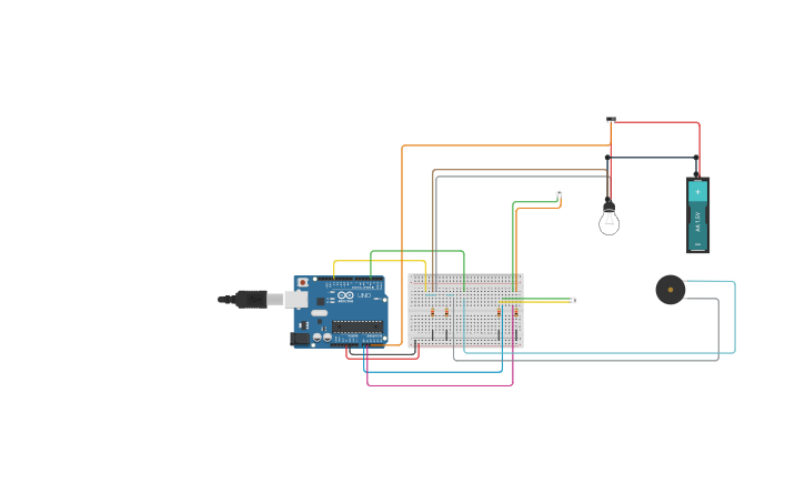 Circuit Design Bank Safe Security System Tinkercad