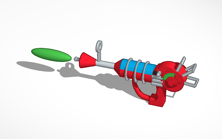 3D design RAY GUN | Tinkercad