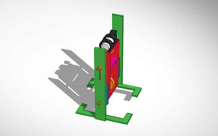 3D design Walking Robot - Tinkercad