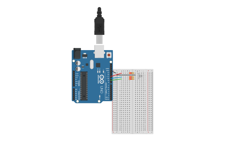 Circuit design Arduino RGB LED - Хичээл 3 | Tinkercad