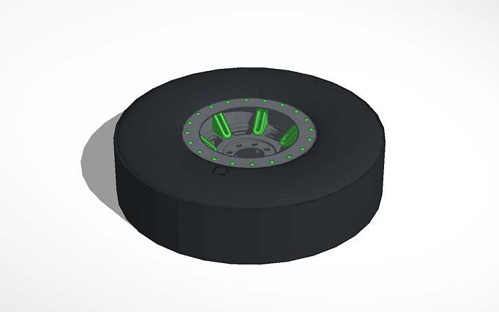 3D design Hummer H2 wheel w/ beadlock | Tinkercad