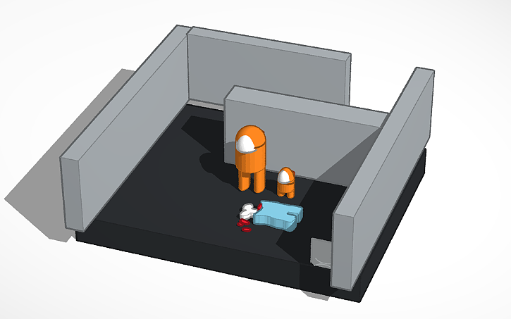 3D design among us, electrical, IMPOSTER | Tinkercad