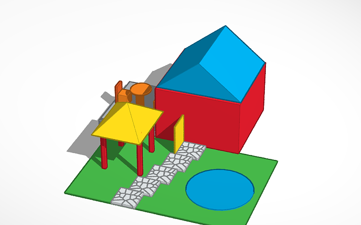 3D design House - Tinkercad