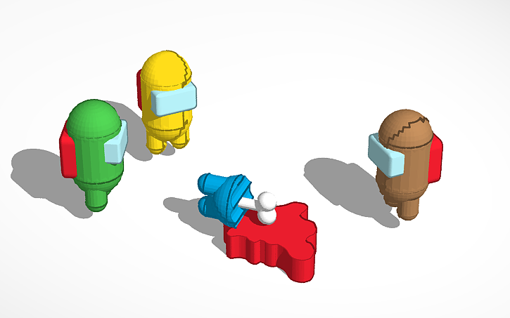 3D design Among Us | Tinkercad