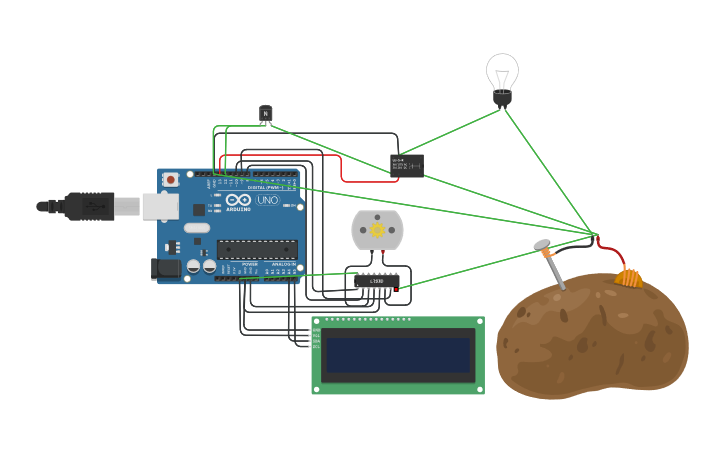 Circuit Design Copy Of Relay And Ldr Tinkercad