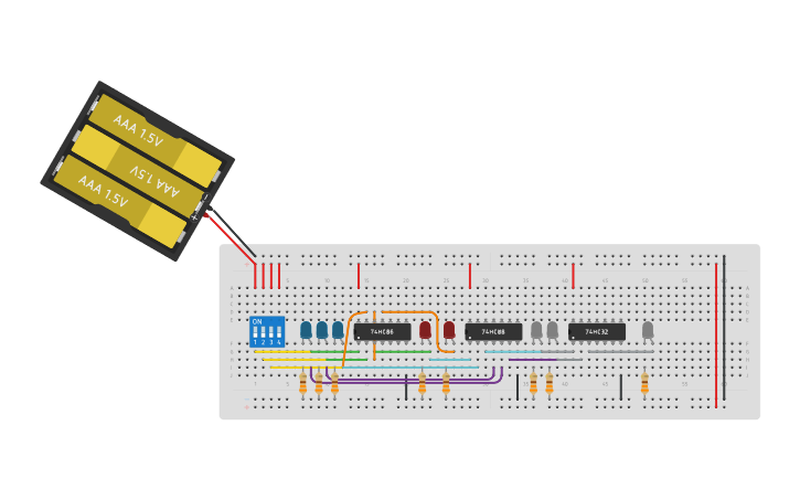 Circuit design tarea 3 - Tinkercad