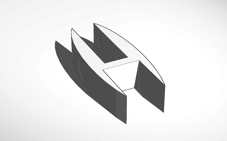 3D design Bed railing bracket - Tinkercad
